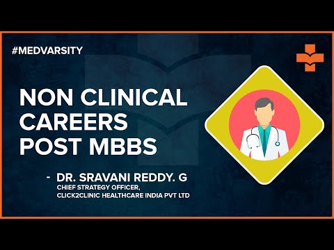 Non Clinical Career Avenues Post MBBS | Medvarsity