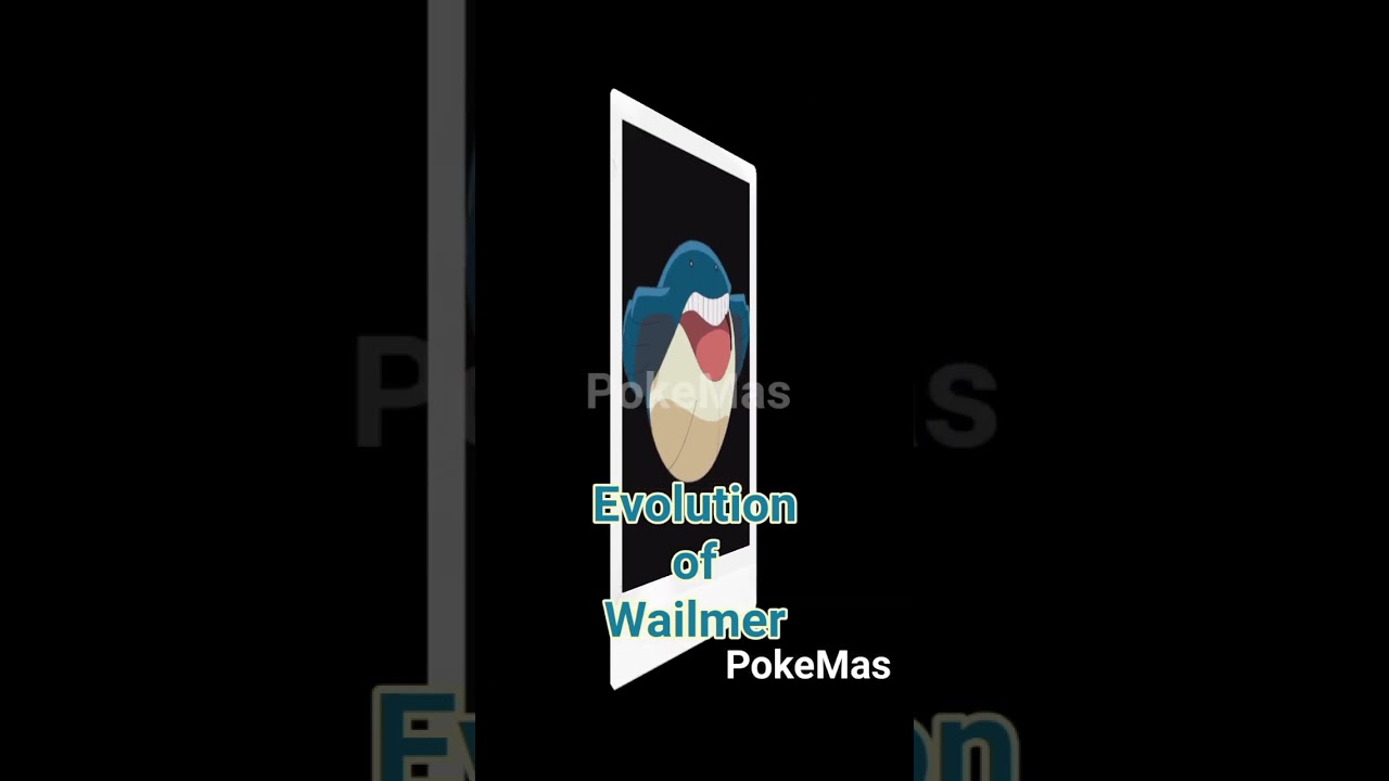 Evolution of Wailmer|#91|PokeMas| #pokemon