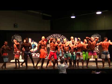 Global Bodybuilding's Atlas International Mens Pro Beachbodies Posedown