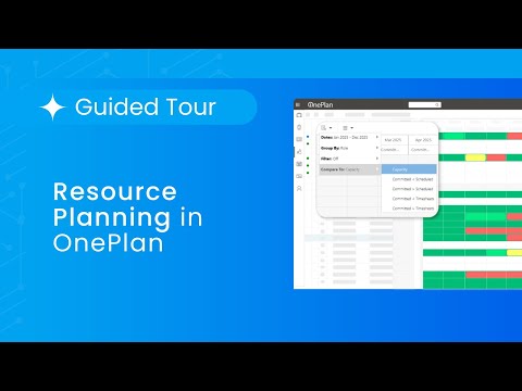 Harness the Power of Effective Resource Planning with OnePlan’s Resource Module