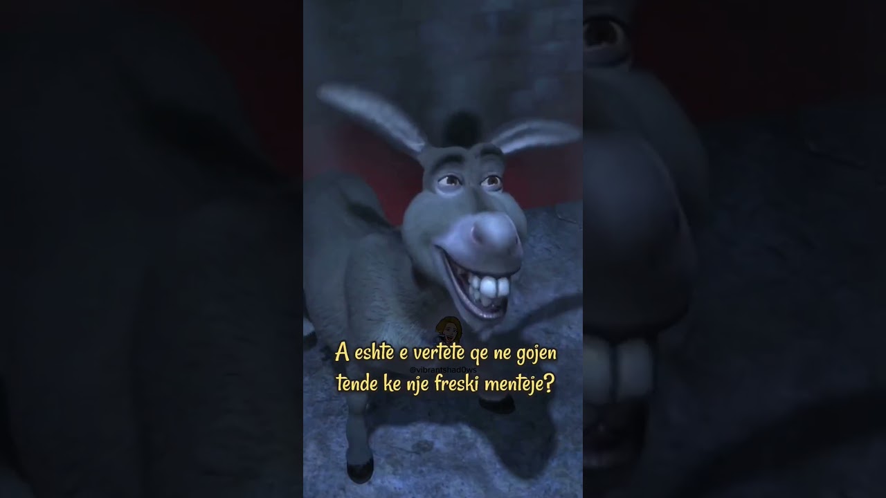 Takimi i pare i gomarit me dragonjesen Shrek 1 dubluar ne shqip #shorts