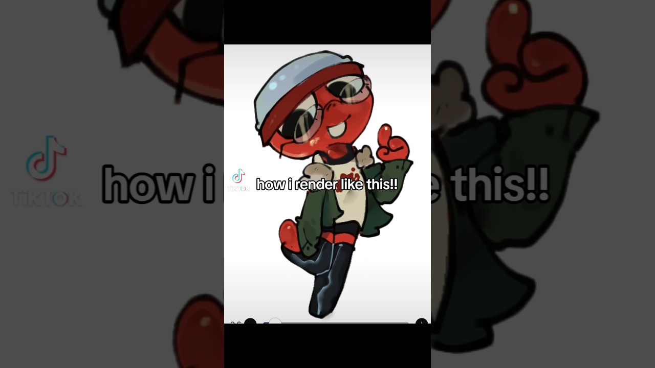 Rendering tutorial!! #persona5 #danganronpa #art #tutorial #dandysworld #rendering #fanart