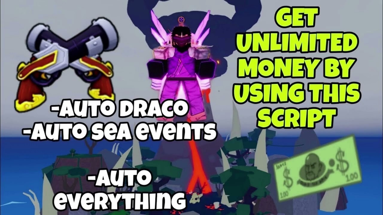 [OP Dual Flintlock] Blox Fruits Script | Auto Terrorshark, Sea Events & Sea Beast | Banana Cat Hub