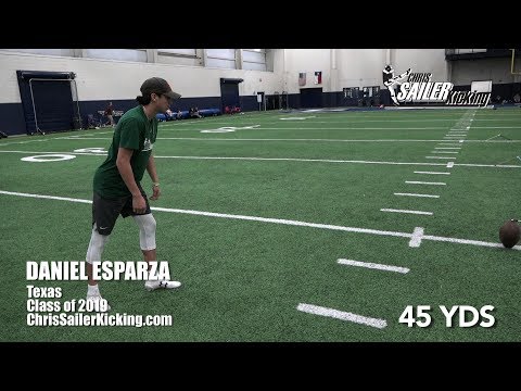 Daniel Esparza - Kicker