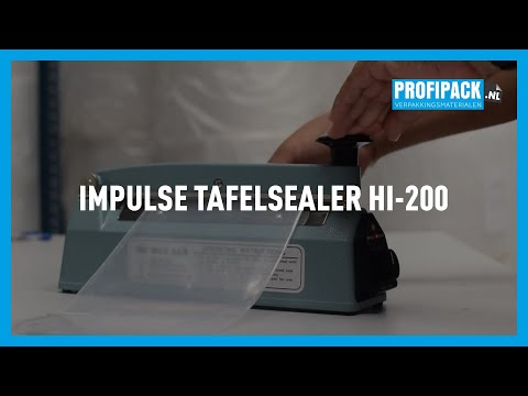 Profipack Productdemo: Impulse Tafelsealer HI-200