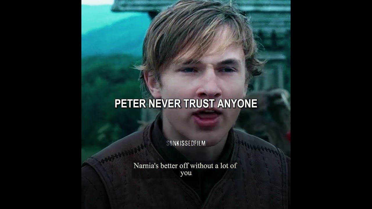 【NARNIA】 Their brotherhood is improving in the second movie #fyp #narnia #edmund #peter #shorts