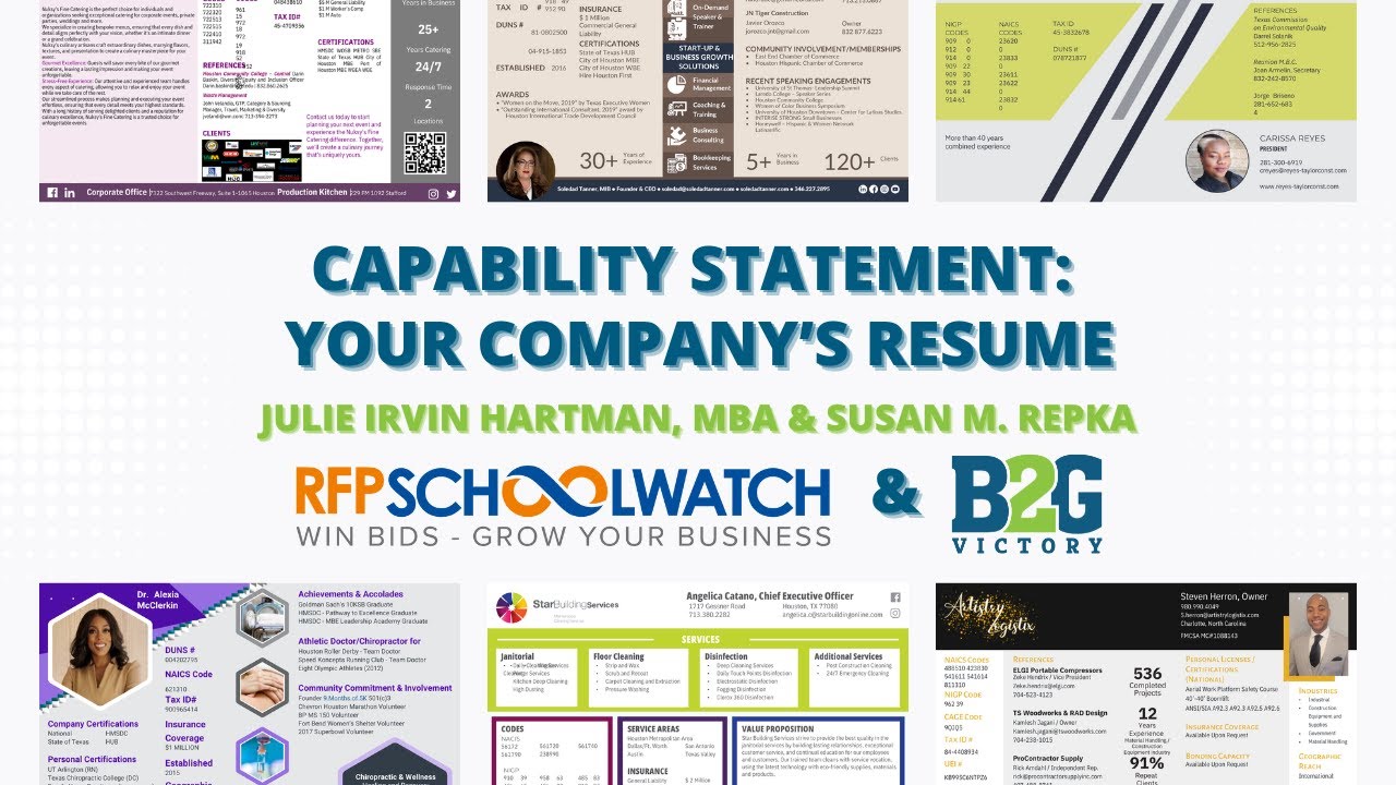 Capability Statement - Your Company's Resume