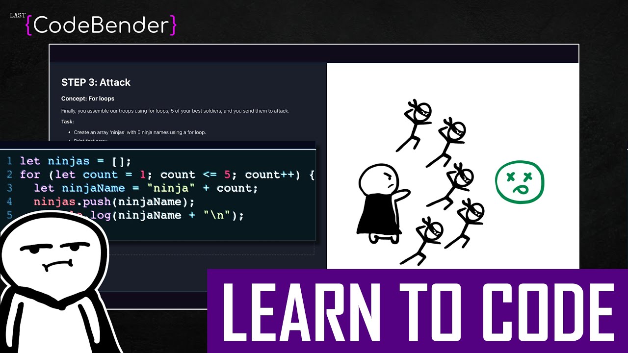 The Last CodeBender | Learn To Code Made Exciting