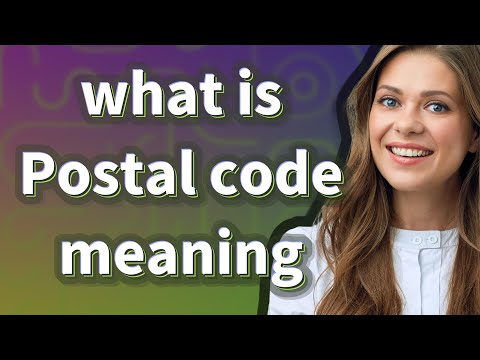Postal code | meaning of Postal code