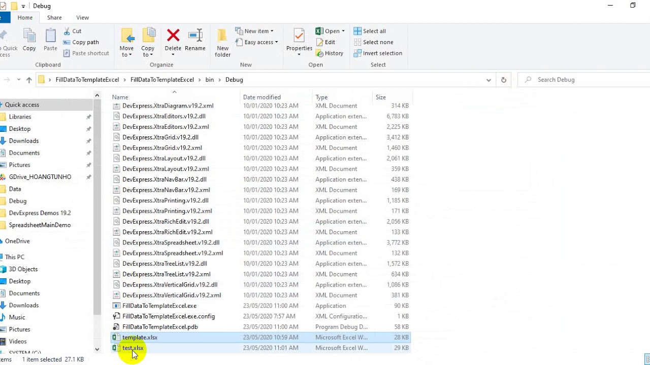 [DEVEXPRESS] FILL DATA SQLSERVER TO TEMPLATE EXCEL EXSITS C#