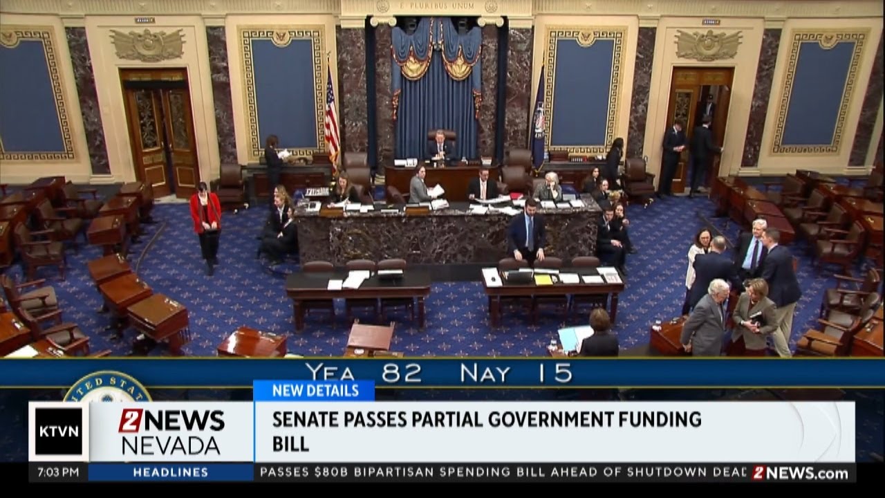 Senate passes partial government funding package