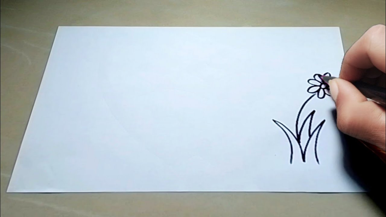 CARA MENGGAMBAR BATIK BUNGA YANG MUDAH TAPI HASILNYA INDAH