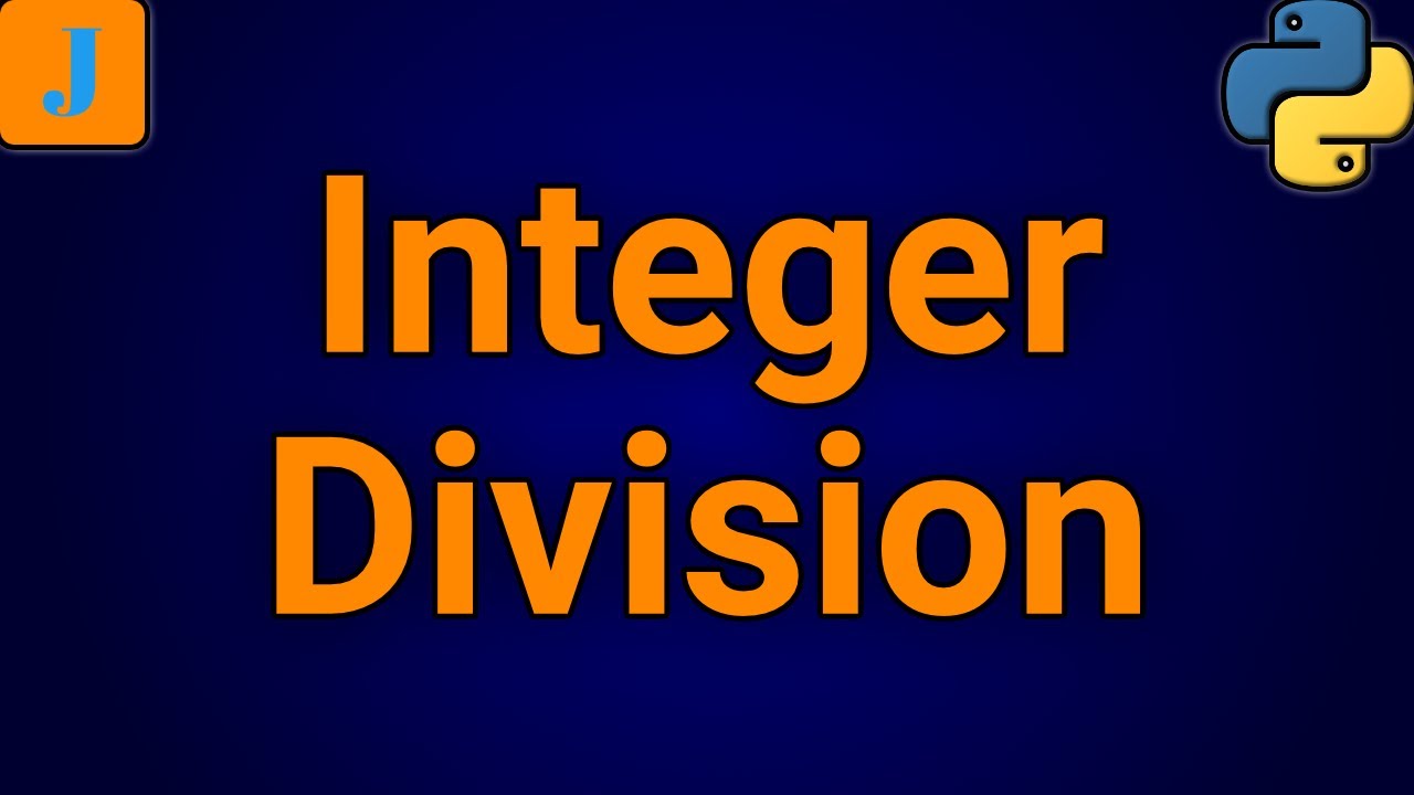 Python Integer Division