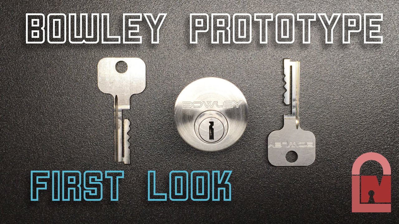 Prototype Bowley Lock Sliding Shield Small Format Core