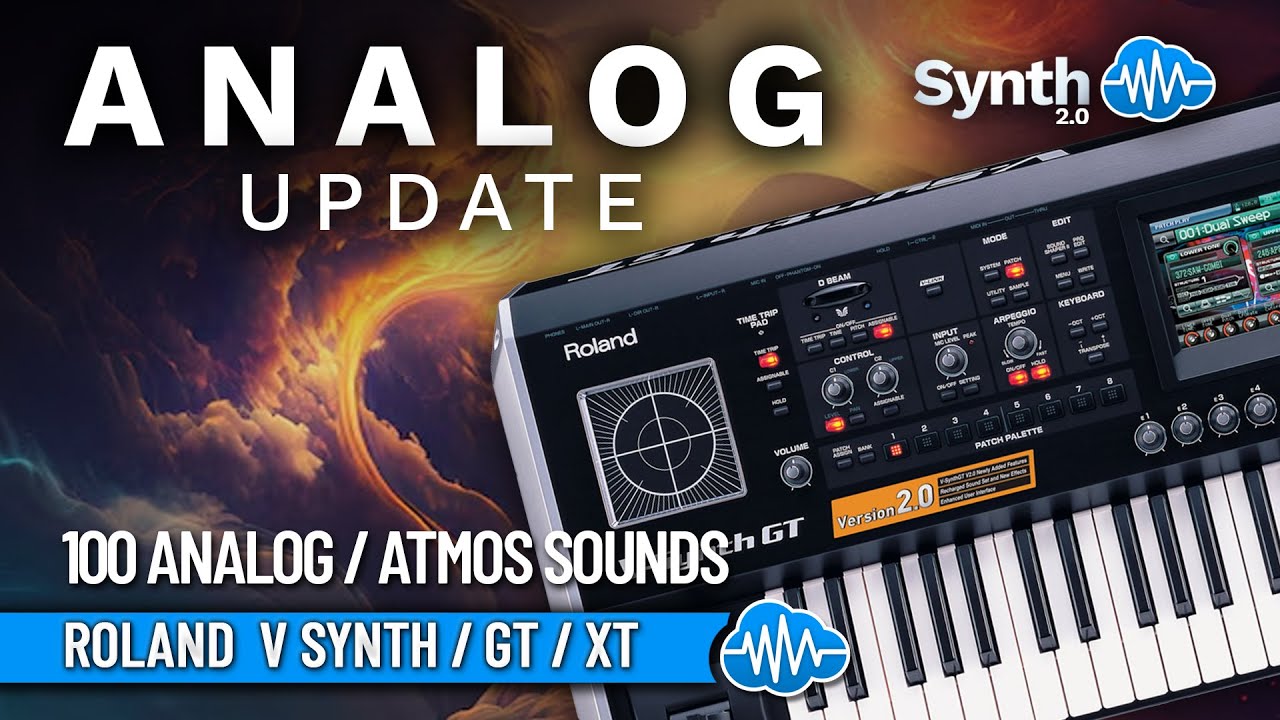 Roland V-Synth GT Don Solaris Analog Update 100 Presets – Synthcloud