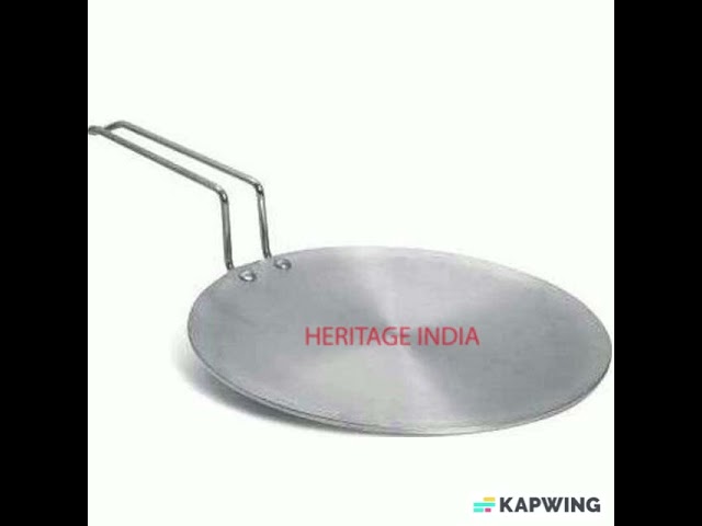 Aluminium Utensils - Aluminium Round Fry Pan Manufacturer from Meerut