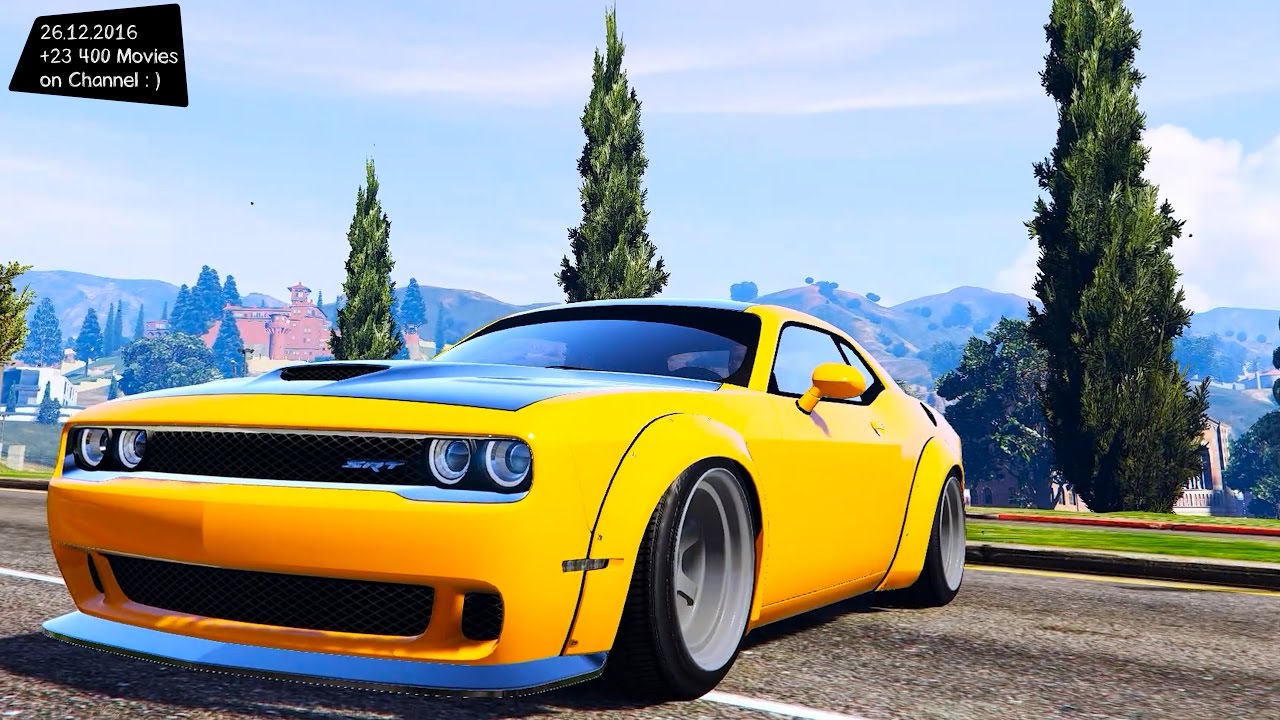 Dodge Challenger Hellcat Libertywalk - The Fate of the Furious Edition ...