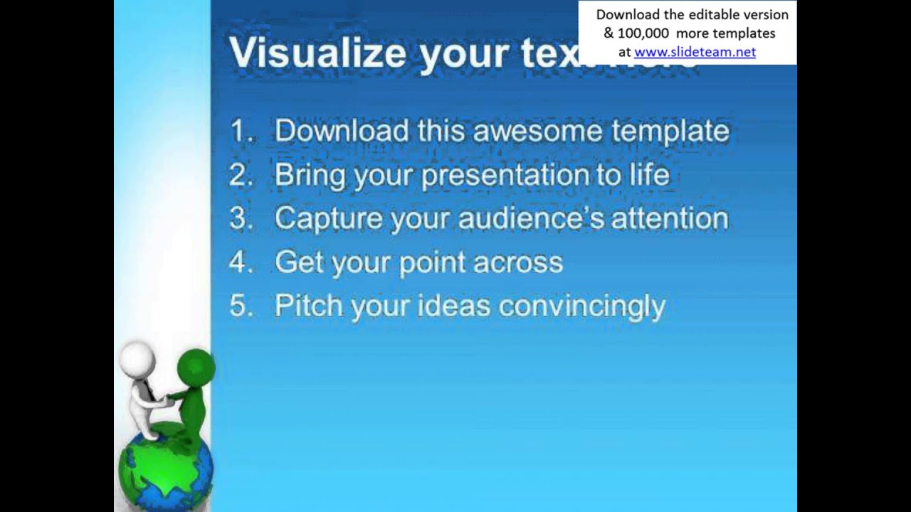 global partnership business concept powerpoint templates ppt backgrounds for slides 0613