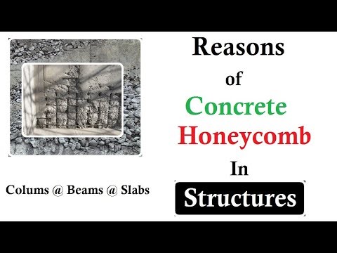 Concrete Structures Honeycombs Problems Reasons in Urdu/Hindi