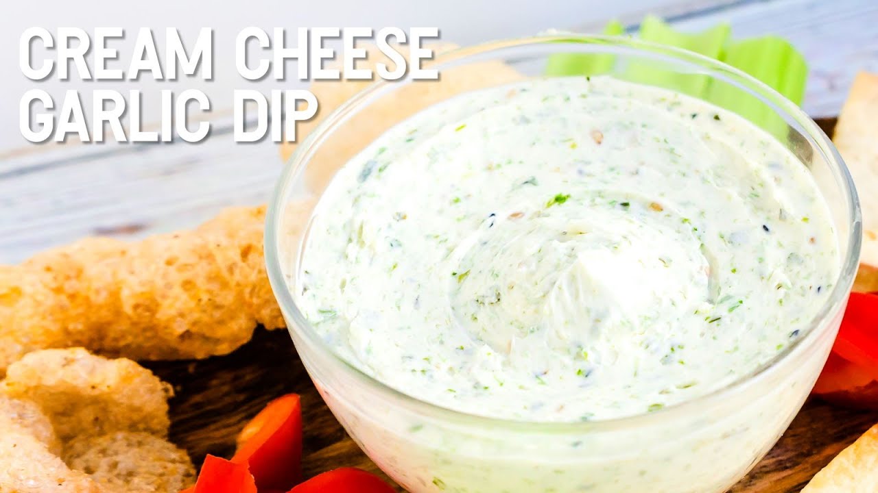 Cream Cheese Garlic Dip