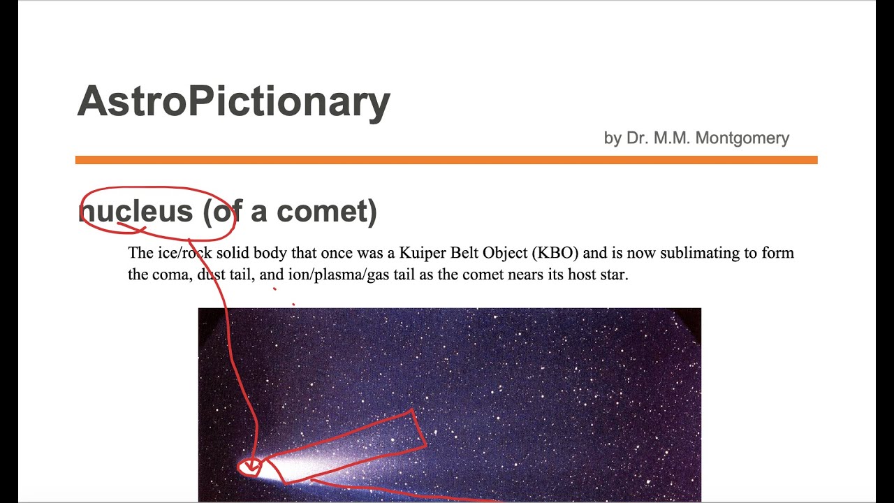 Nucleus (of a comet)
