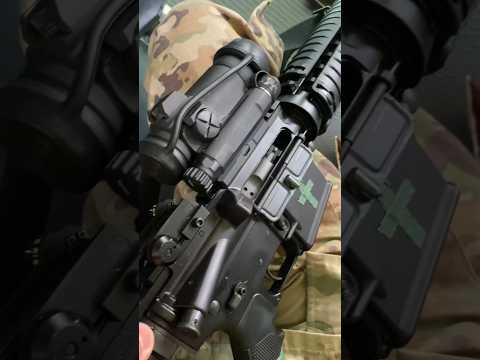 Issued FN M4 with CompM4 RDS #usa #2ndamendment #airsoft #fullauto