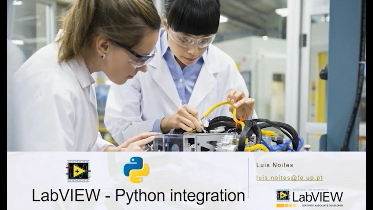 LabVIEW - Python Integration - Luis Noites