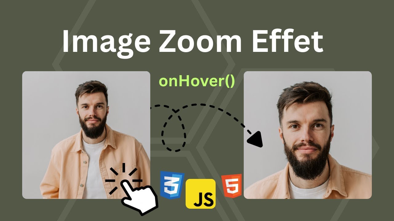 Image Zoom Effect with JavaScript | HTML, CSS & JS Project Tutorial