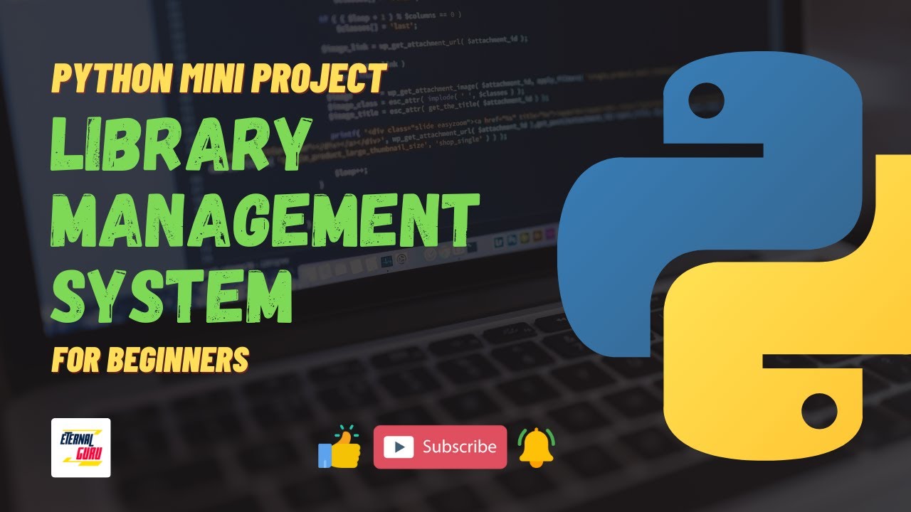 #1 Library Management System | Python Mini Project | Beginner Level | Jr. Eternal