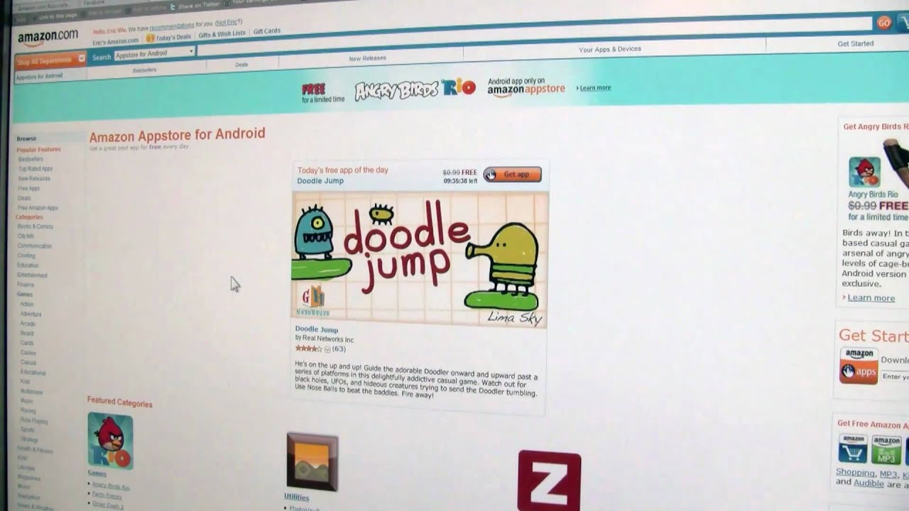 Amazon Launches App Store for Android