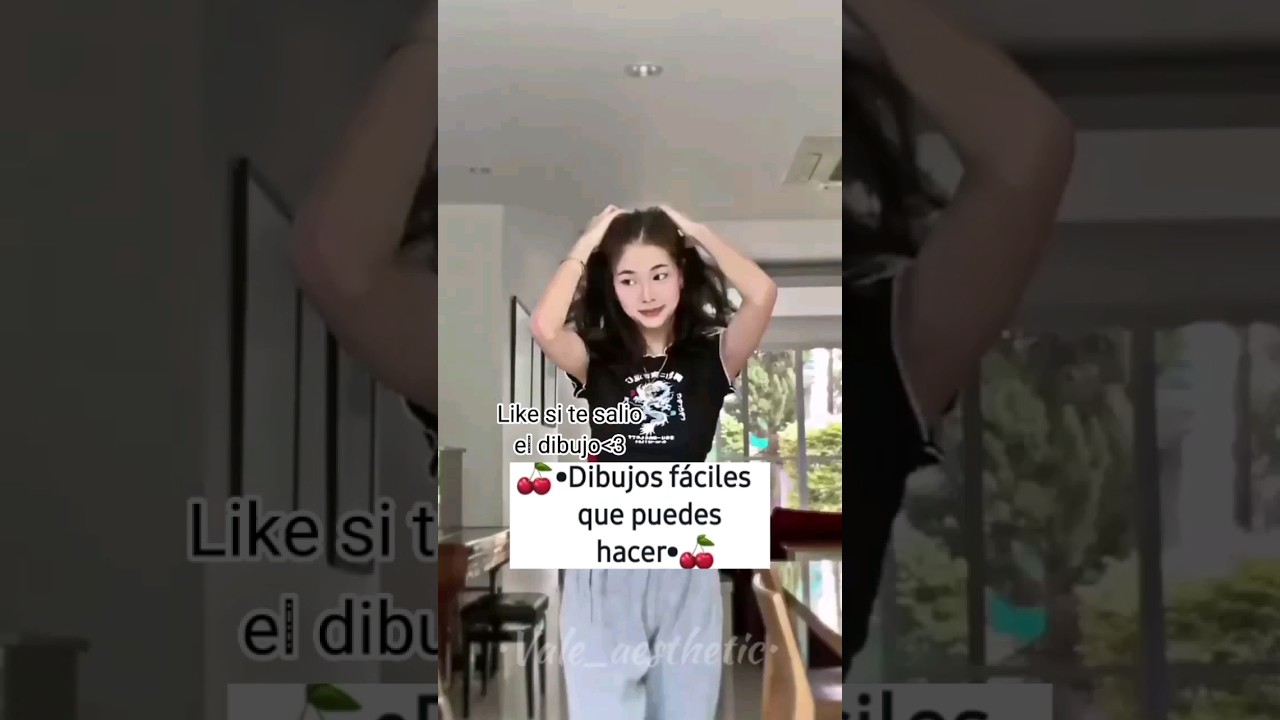 🍒Dibujos fáciles que puedes hacer🍒 #shorts #fypシ #aesthetic #viral