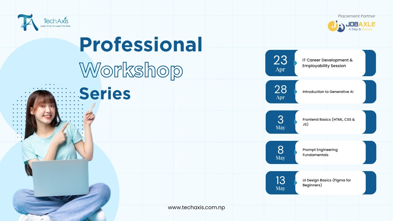 TechAxis Professional Workshop Series | Build Skills That Get You Hired 💼