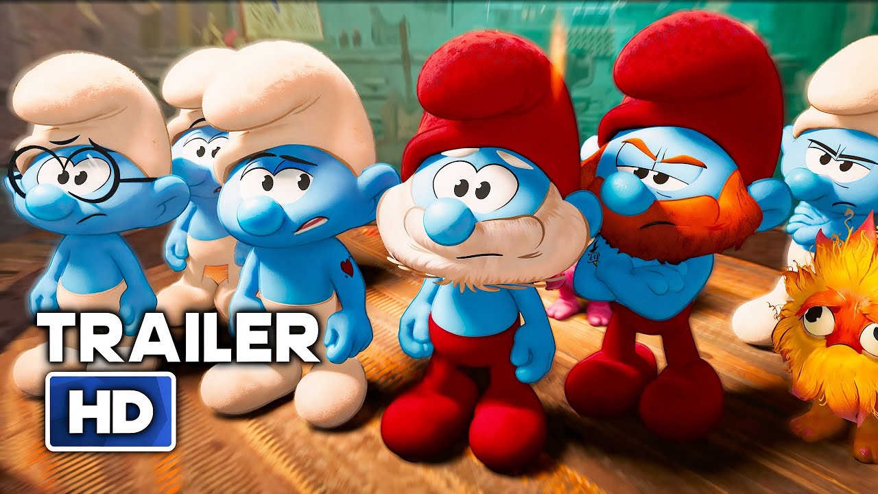 SMURFS Official Trailer (2025) Rihanna, James Corden Movie HD