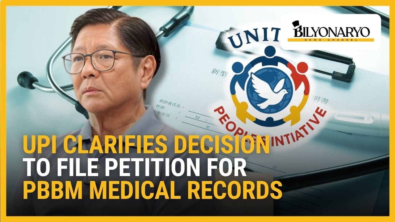 UPI and retired officers seek SC mandamus on President Bongbong Marcos health disclosure