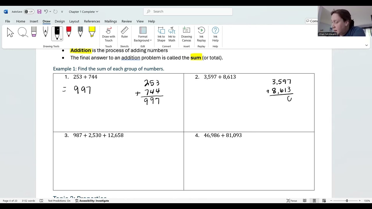 Math 025 Section 1.3 Topic 1
