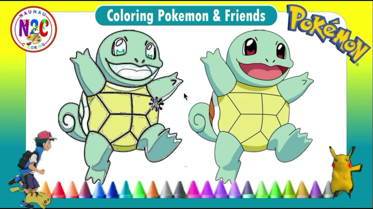 Coloring Pokemon Evolution - From Charmander to Charizard