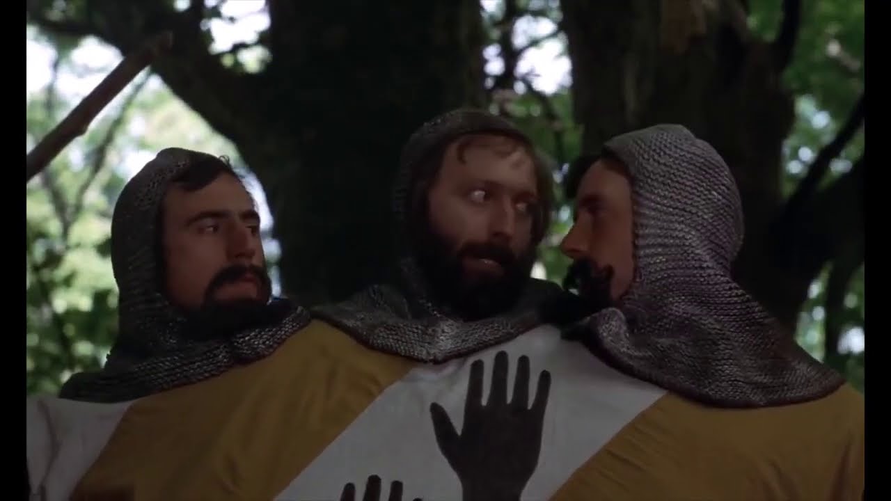 Monty Python and the Holy Grail- Three-Headed Giant