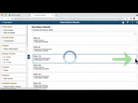 ctcLink: Search for Courses and Enroll Using ctcLink website on desktop/laptop