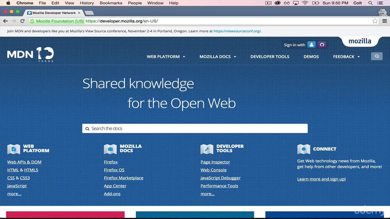 Complete Free Web Development Course : Introduction to MDN