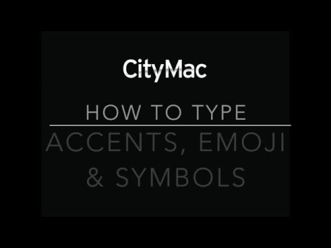 How To Type Accents, Emoji & Symbols