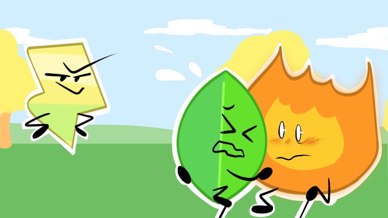 Firey KILLS Leafy?! (Battle For Dream Island Comic Dub)
