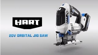 20V Orbital Jigsaw Kit - HART Tools