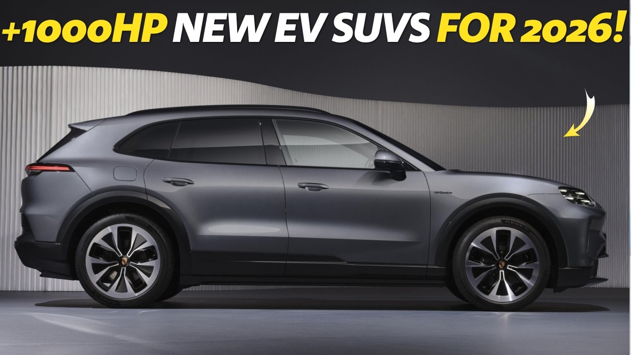 The Most Powerful Electric SUVs Coming in 2026 – Porsche, BMW, Cadillac Go All In