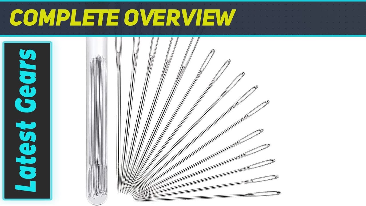 Large Eye Sewing Needles Set: Your Crafting Essential