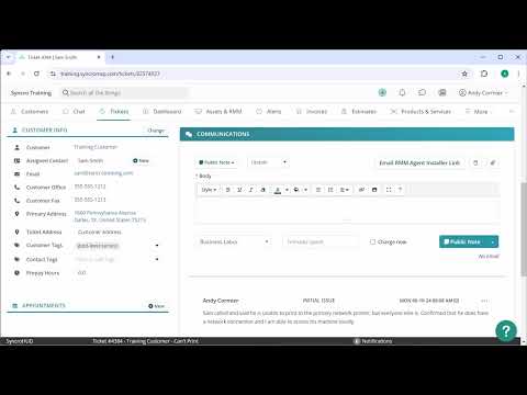 Detailed Time Entry on Ticket Comments