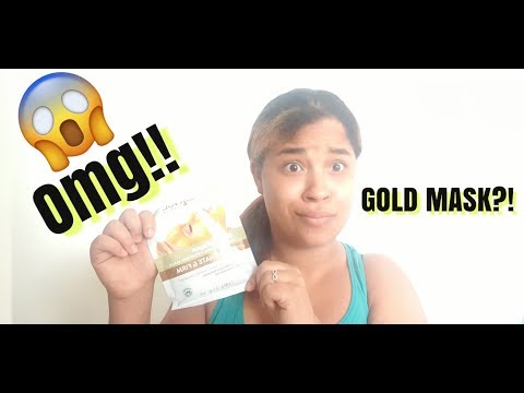 Gold Collagen Hydrogel Mask Is It Worth It?? | Lisa Araheme