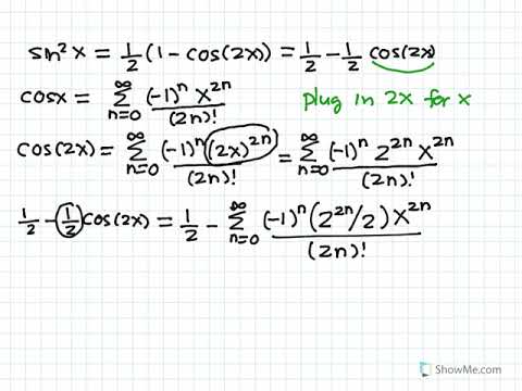 UBC Math 101 tutor Taylor & Maclaurin Series 5 Video tutorial 250