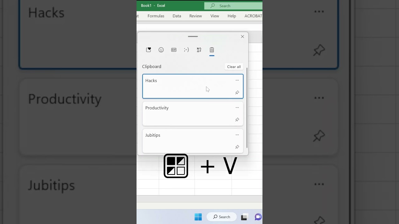 Copy paste multiple items in Windows 11