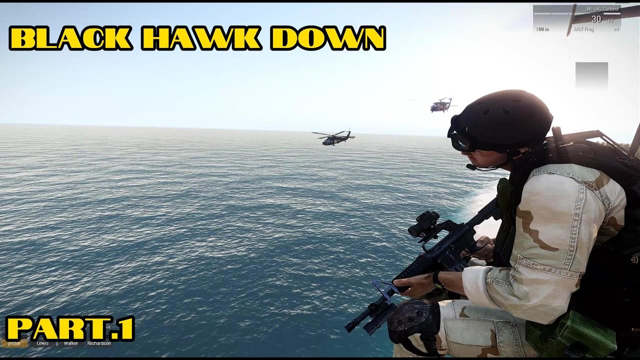 arma 3 black hawk down cinematic