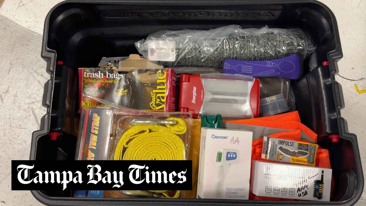 Hurricane season 2024: Checklist for building a storm kit